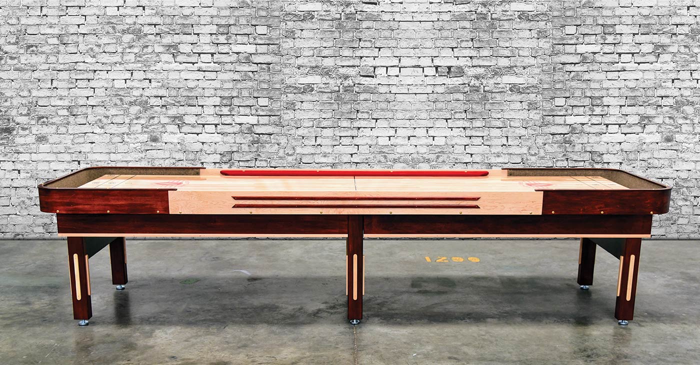 Buy Custom Built Grand Deluxe Cushion Shuffleboard Table